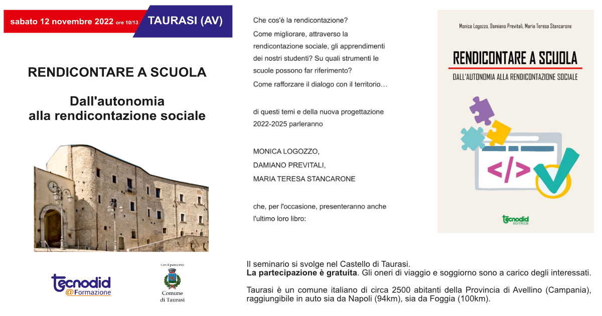 Rendicontare a scuola: dall'autonomia alla rendicontazione sociale ... Rendicontare a scuola: dall'autonomia alla rendicontazione sociale ...